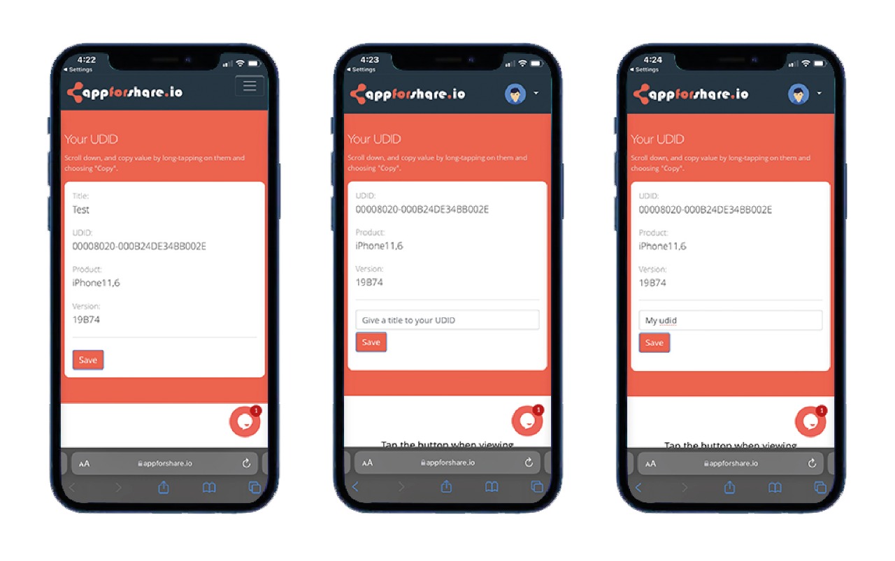 How to Discover UDID on iPhone via Appforshare.io - appforshare.io